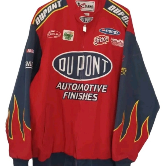 CHASE AUTHENTIC | Jackets & Coats | Nascar Mens Leather Jacket Size L ...